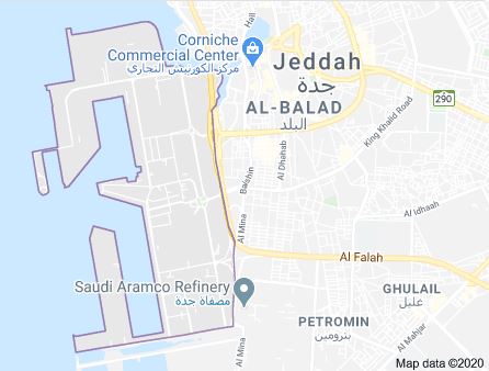 Jeddah Port Map : Map of ports in Saudi Arabia » Asia – DHSFK